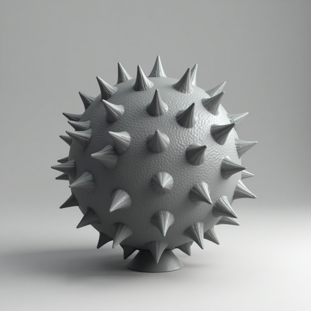 Spiky Sensory Ball STL – Free 3D Print Model | Remeshy