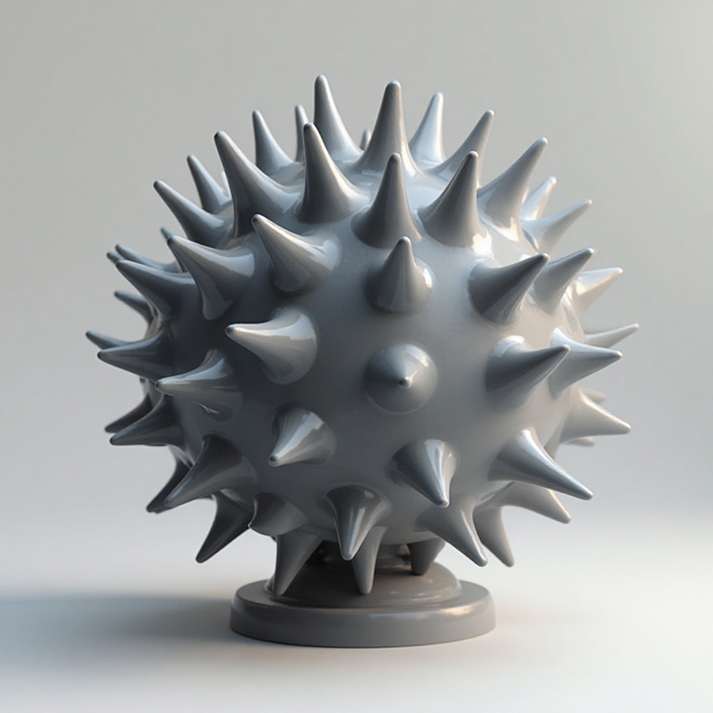 Spiky Sensory Ball STL – Free 3D Print Model | Remeshy