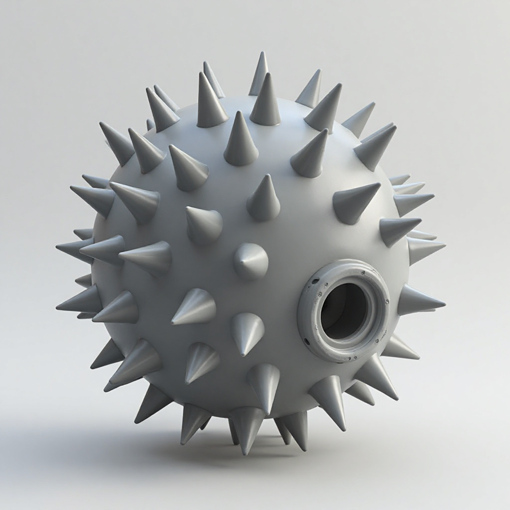 Spiky Sensory Ball STL – Free 3D Print Model | Remeshy