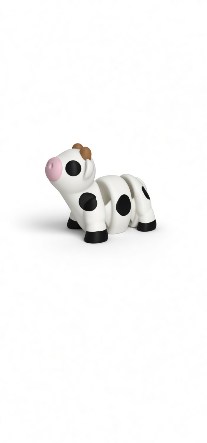 Cow Puzzle Figurine STL – Free 3D Print Model | Remeshy