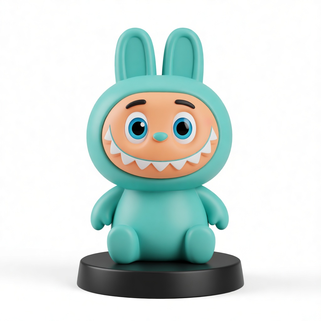 Bunny Monster Figurine STL – Free 3D Print Model | Remeshy